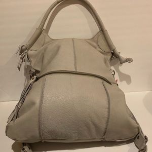 Cut and paste | Bags | Cut And Paste Gray Leather Extra L Shoulder Bag ...